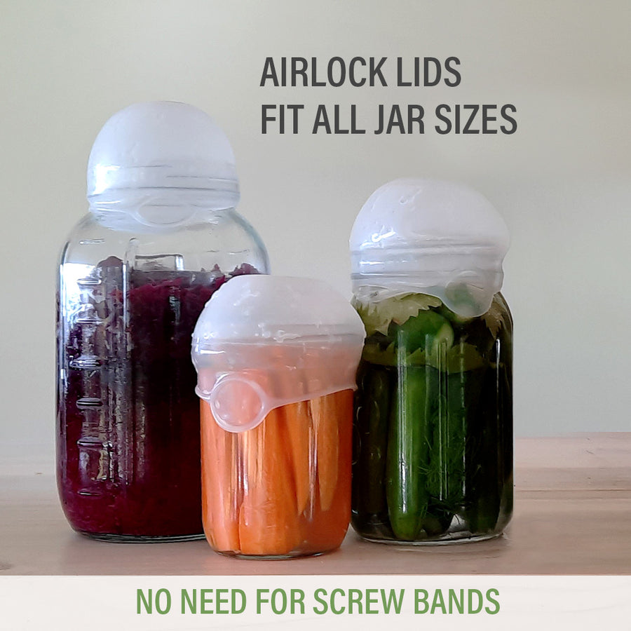 Fermentation Kit for Vegetable Pickles - Sauerkraut Kimchi + More ...