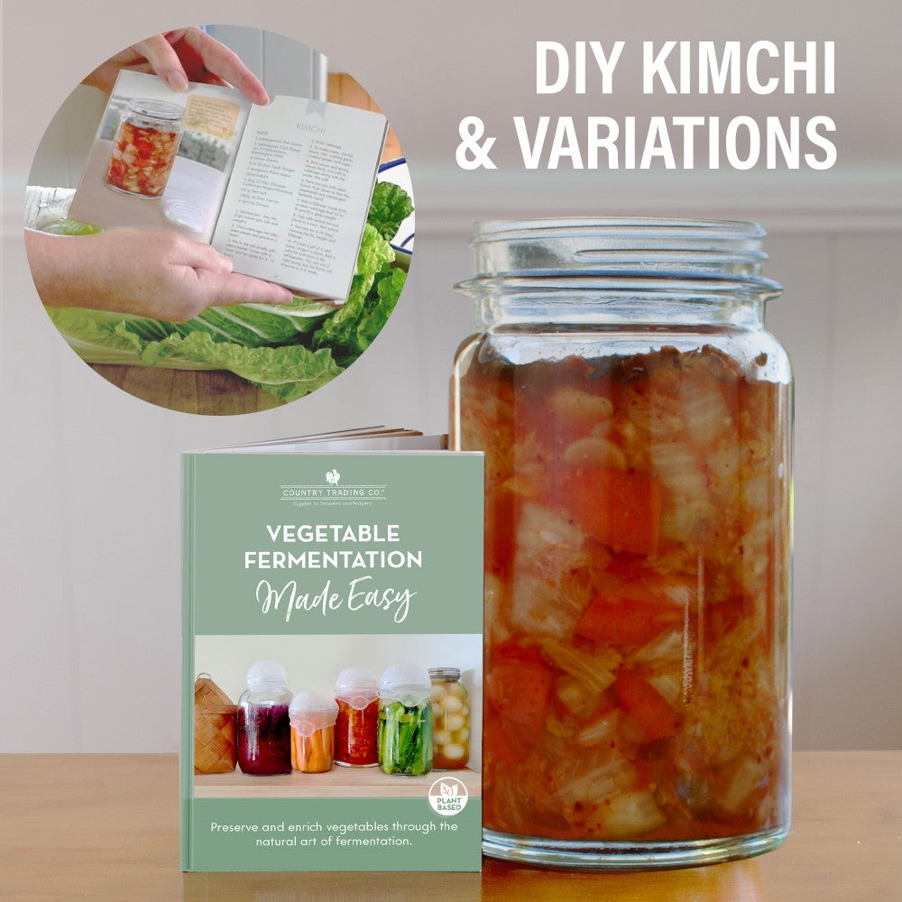 Fermentation Kit for Vegetable Pickles - Sauerkraut Kimchi + More ...