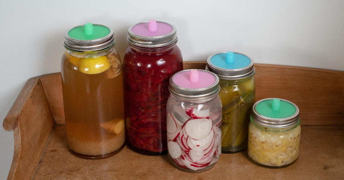 Fermentation Kit for Vegetable Pickles - Sauerkraut Kimchi + More ...