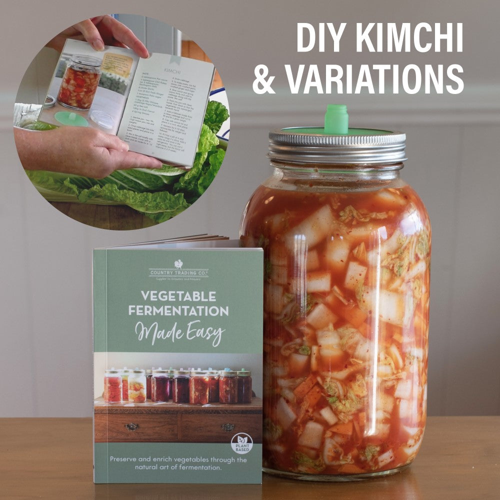 Fermentation Kit for Vegetable Pickles - Sauerkraut Kimchi + More ...