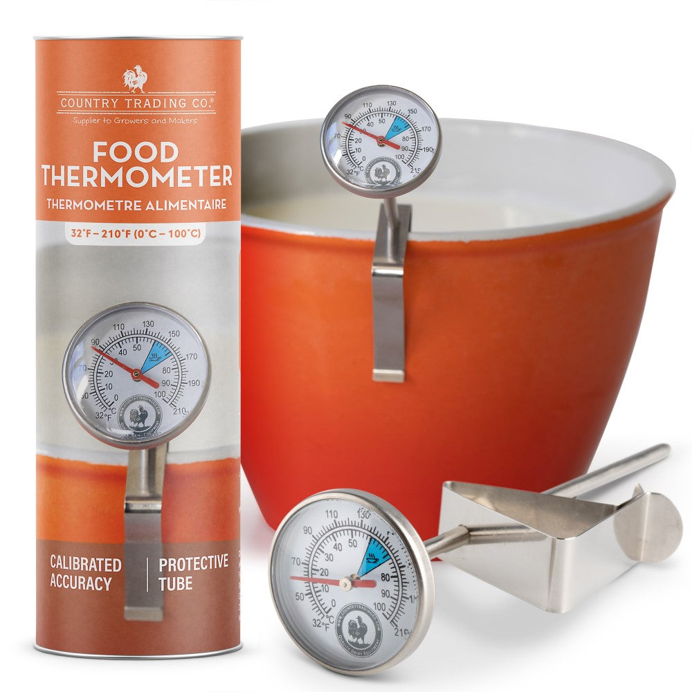 Kitchen Food Thermometer for Cooking Meat with Storage Case 13cm Probe ...