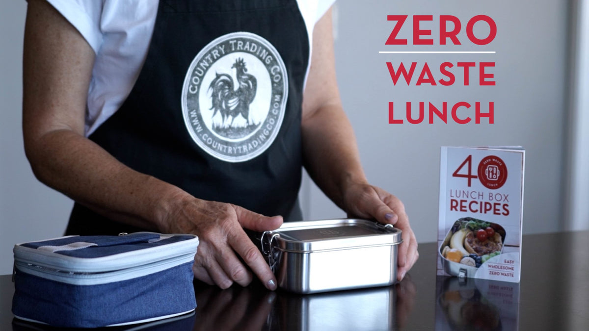 Stainless Steel Lunch Box (1200ml) Recipe Book + Cooler Bag – Country ...
